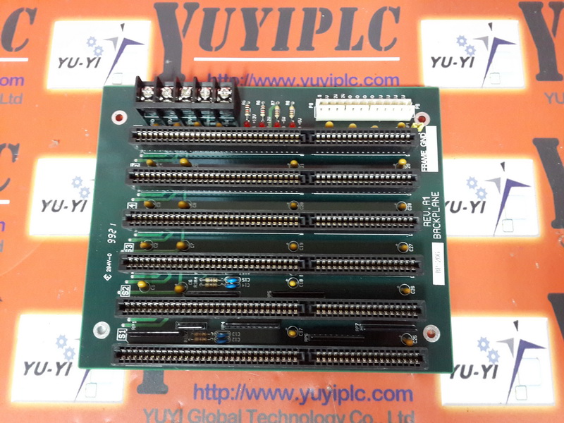 ADVANTECH BACKPLANE REV.A1 19062610601 - 裕益科技自動化設備可程式編碼器PLC分散式控制系統DCS