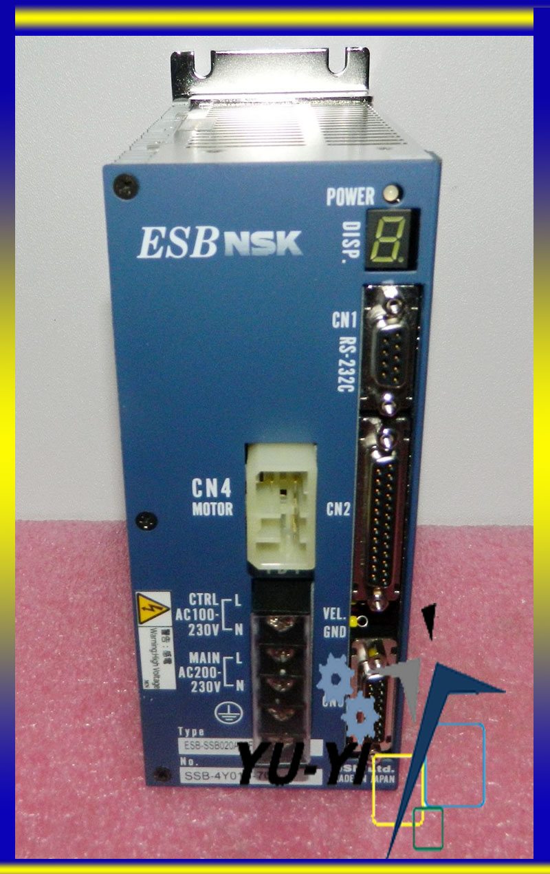 NSK M-ESB-SSB020A23F2 Servo Drive - 裕益科技自動化設備可程式編碼器PLC分散式控制系統DCS