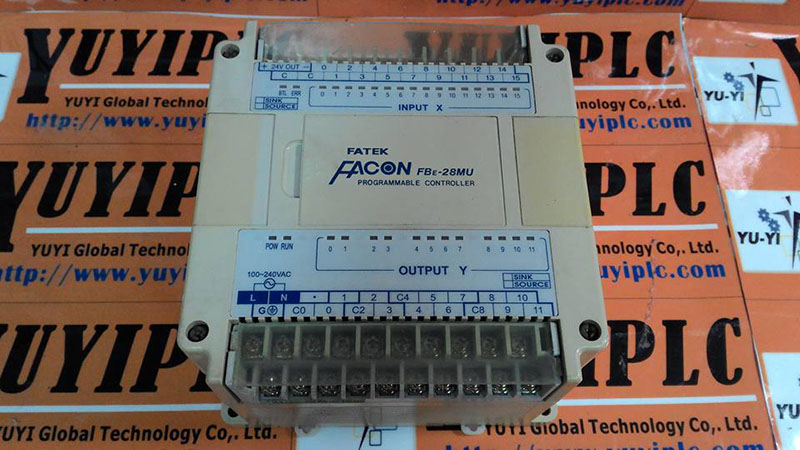 FATEK FACON FBE-28MU - 裕益科技自動化設備可程式編碼器PLC分散式控制系統DCS