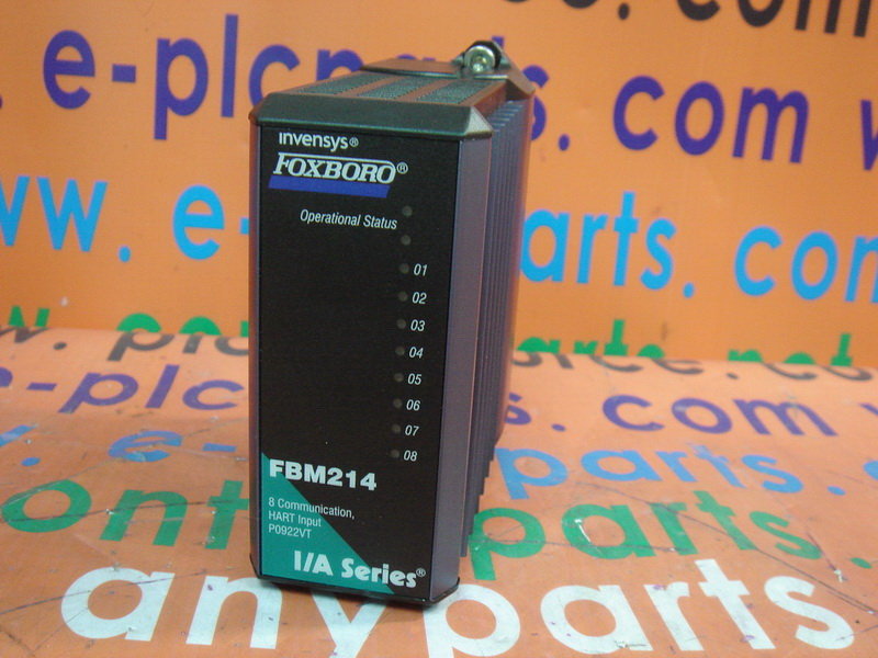 FOXBORO FBM214 P0922VT 8 COMMUNICATION HART INPUT - 裕益科技自動化設備可程式編碼器PLC ...