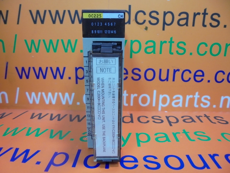 OMRON OUTPUT UNIT MODULE C200H-OC225 - 裕益科技自動化設備可程式編碼器PLC分散式控制系統DCS