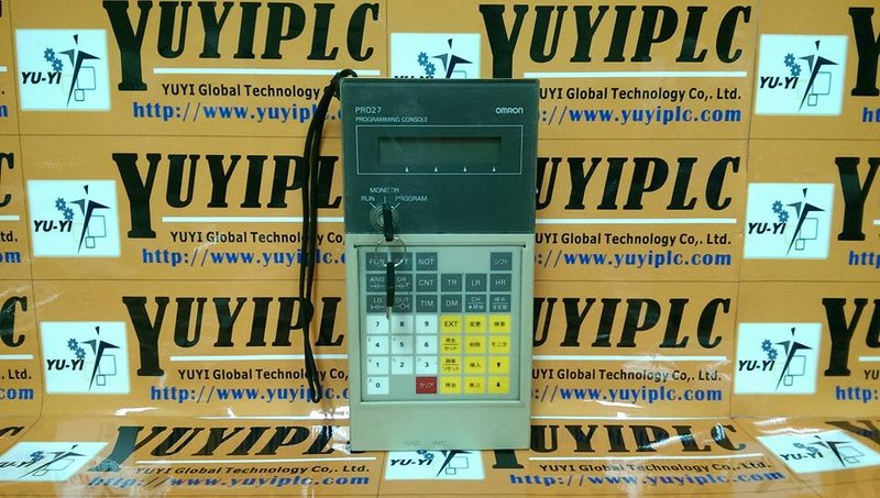 OMRON PR027 PROGRAMMING CONSOLE C200H-PR027 - 裕益科技自動化設備可程式編碼器PLC分散式控制系統DCS