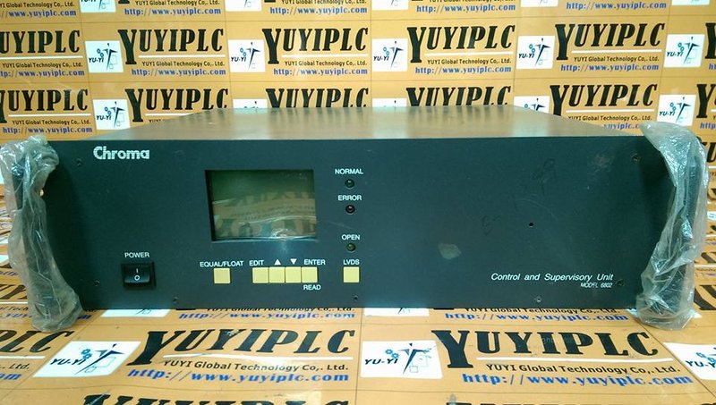 CHROMA MODEL 6802 CONTROL & SUPERVISORY UNIT - PLC DCS SERVO Control MOTOR POWER SUPPLY IPC ROBOT