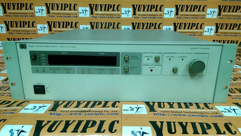 HP 6030A SYSTEM POWER SUPPLY - PLC DCS SERVO Control MOTOR POWER SUPPLY ...