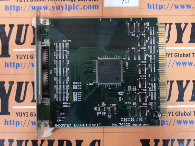 CONTEC BUS-PAC(98)E PC CARD - 裕益科技自動化設備可程式編碼器PLC分散式控制系統DCS