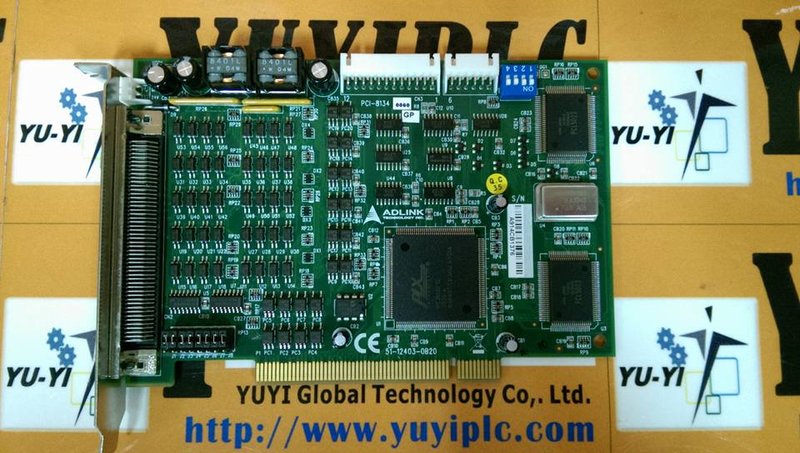 ADLINK PCI-8134 0006 4-AXIS SERVO STEPPER MOTION CARD - PLC DCS SERVO Control MOTOR POWER SUPPLY ...