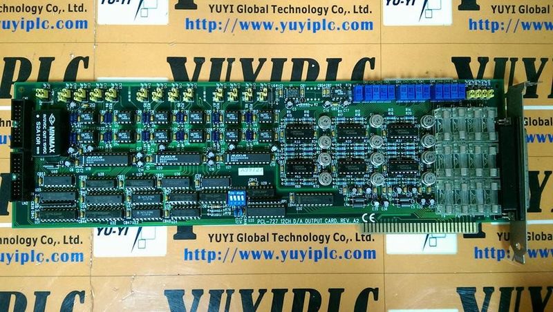 ADVANTECH PCL-727 12CH D/A OUTPUT CARD REV.A2 - 裕益科技自動化設備可程式編碼器PLC分散式控制 ...