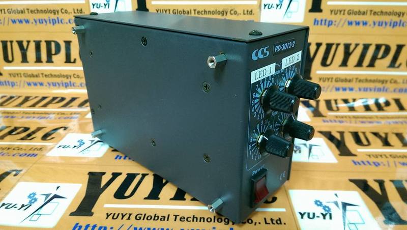 CCS PD-3012-2 DUAL CHANNEL LED LIGHT SOURCE POWER SUPP - PLC DCS SERVO ...