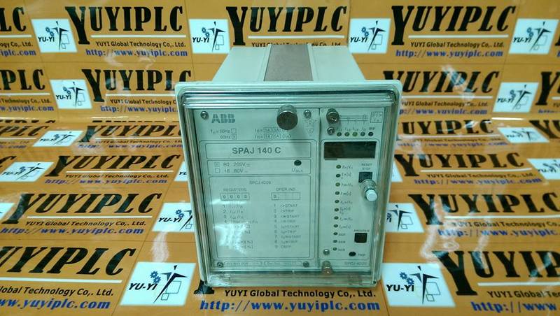 ABB SPAJ140C OVERCURRENT AND EARTH-FAUIT RELAY - 裕益科技自動化設備可程式編碼器PLC分散式 ...