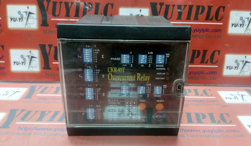 ENTES CKR 83T/93T CKR-93T Overcurrent Relay - PLC DCS SERVO Control ...