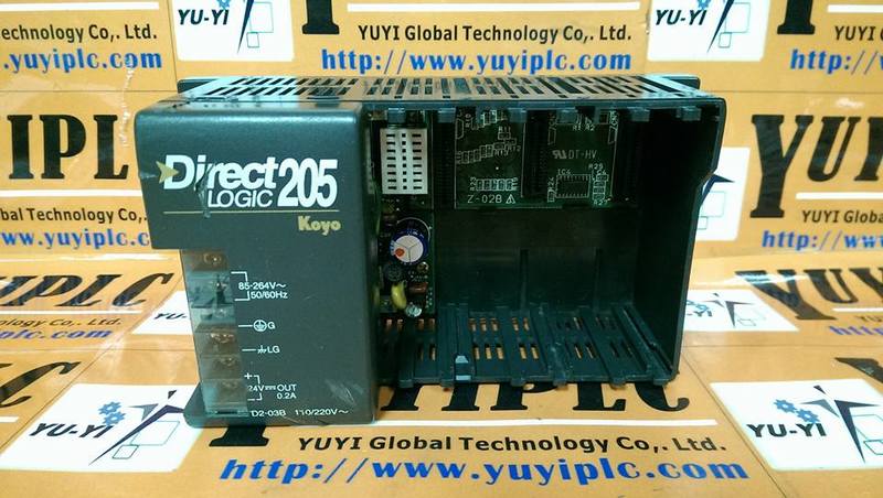 KOYO D2-03B DIRECT LOGIC 205 PLC CPU MODULE - 裕益科技自動化設備可程式編碼器PLC分散式控制系統DCS