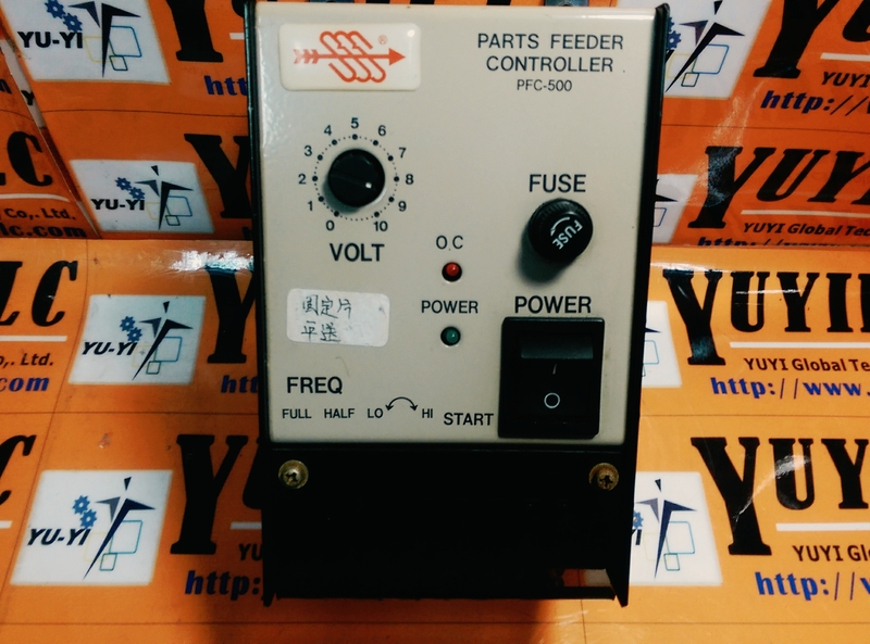 PARTS FEEDER PFC-500 CHANGE SYSTEM - PLC DCS SERVO Control MOTOR POWER ...