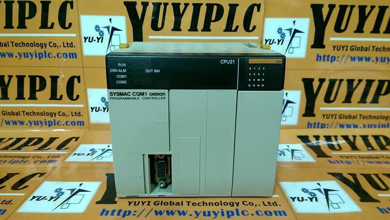 OMRON CQM1-CPU21-E CPU UNIT MODULE - 裕益科技自動化設備可程式編碼器PLC分散式控制系統DCS