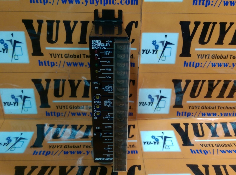 ORIENTAL MOTOR MSP302N SPEED CONTROLLER - 裕益科技自動化設備可程式編碼器PLC分散式控制系統DCS