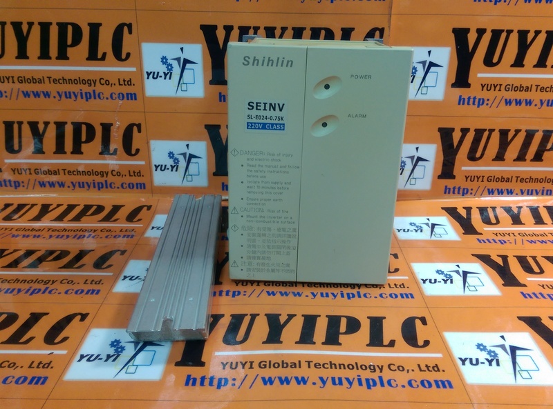 SHIHLIN SL-E024-0.75K INVERTER SPEED CONTROL - 裕益科技自動化設備可程式編碼器PLC分散式控制系統DCS
