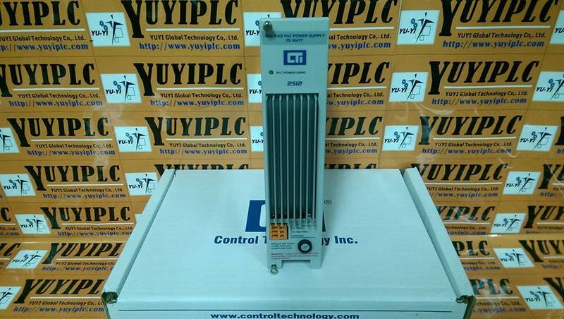 CONTROL TECHNOLOGY INC. 2512 75 Watt AC/DC Power Suppl - 裕益科技自動化設備可程式 ...