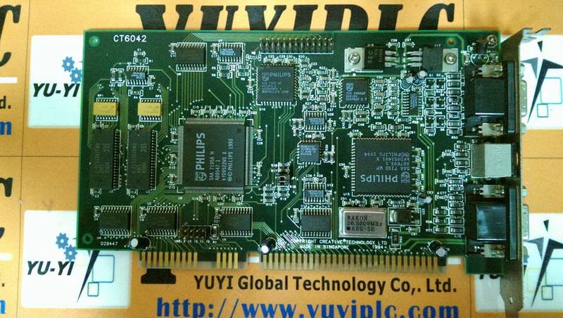 CREATIVE LABS VIDEO BLASTER CT61042 16BIT ISA VIDEO - 裕益科技自動化設備可程式編碼器 ...