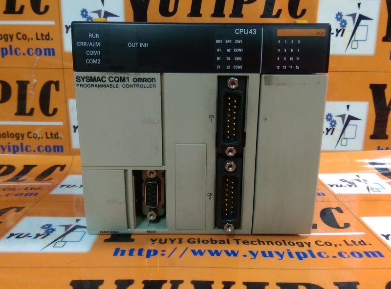 OMRON CQM1-CPU43 CPU UNIT - 裕益科技自動化設備可程式編碼器PLC分散式控制系統DCS