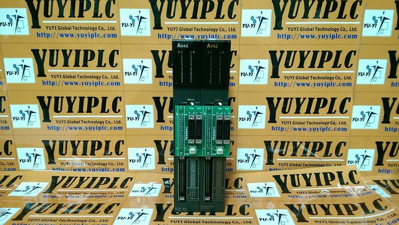 MITSUBISHI AY42 + AX42 PLC MODULE W/ 7R4054II - 裕益科技自動化設備可程式編碼器PLC分散式控制 ...