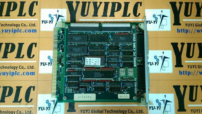ELMIC PC-COM/Z80G PCB CRAD 4020-802 - 裕益科技自動化設備可程式編碼器PLC分散式控制系統DCS