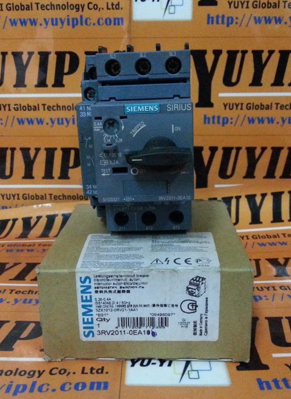 SIEMENS 3RV2011-0EA10 CIRCUIT BREAKER 3RV2901-1A - PLC DCS SERVO ...