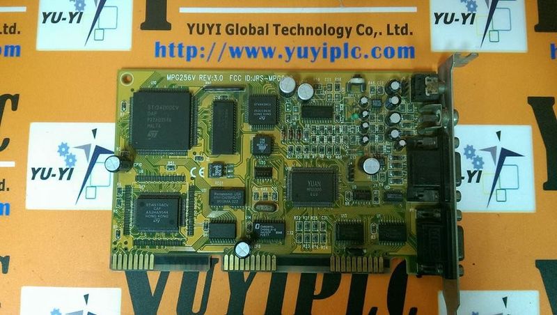 MPG256V REV:3.0 FCC ID: JRS-MPG800 16 BIT ISA CARD - PLC DCS SERVO ...