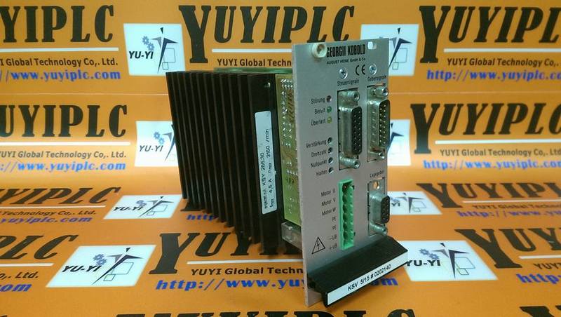 GEORGIL KOBOLD KSV 5/15 E1-M2-K4 /ZK/P1/G3/S51/SA - 裕益科技自動化設備可程式編碼器PLC ...