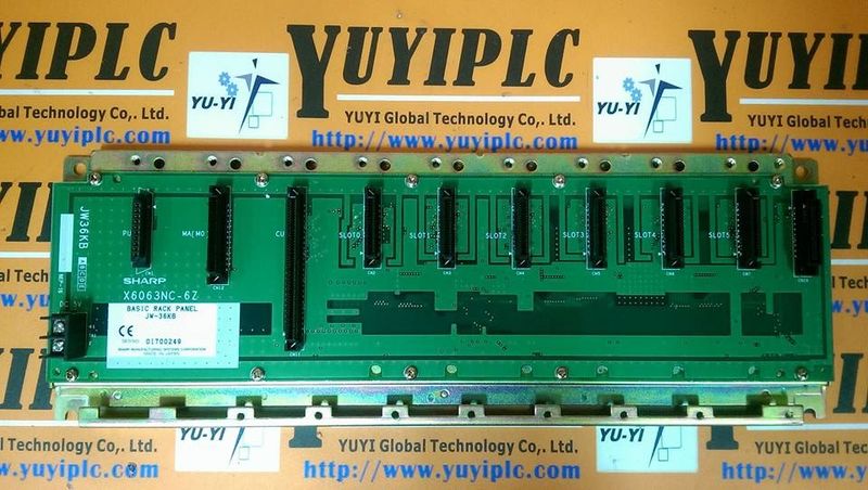 SHARP JW-36KB BASIC RACK PANEL - 裕益科技自動化設備可程式編碼器PLC分散式控制系統DCS