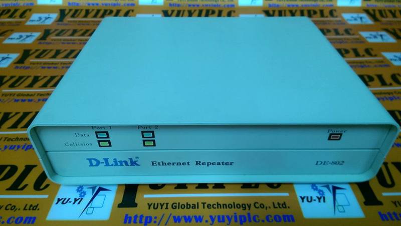 D-LINK ETHERNET REPEATER DE-802 - 裕益科技自動化設備可程式編碼器PLC分散式控制系統DCS