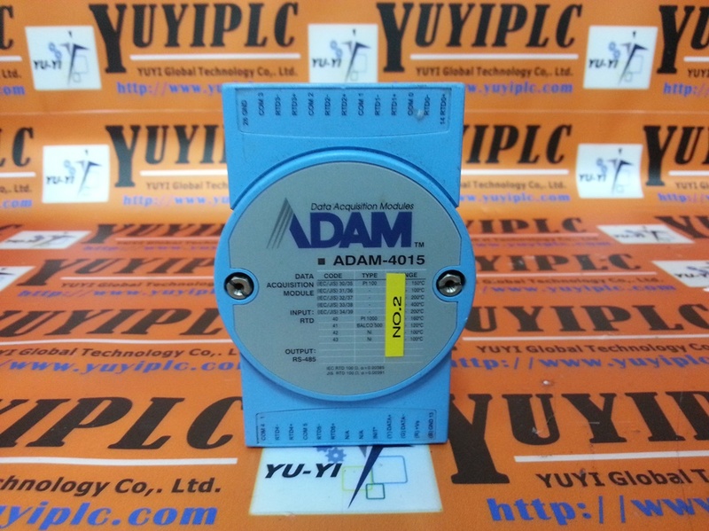 ADVANTECH ADAM-4015 DATA ACQUISITION MODULES - 裕益科技自動化設備可程式編碼器PLC分散式控制系統DCS