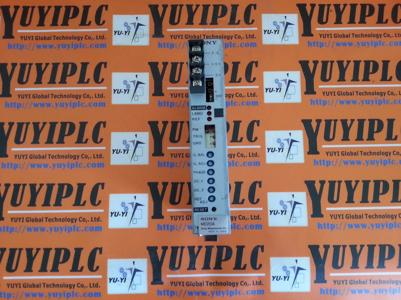 SONY MD20A POSITION DETECTION MODULE - PLC DCS SERVO Control MOTOR ...