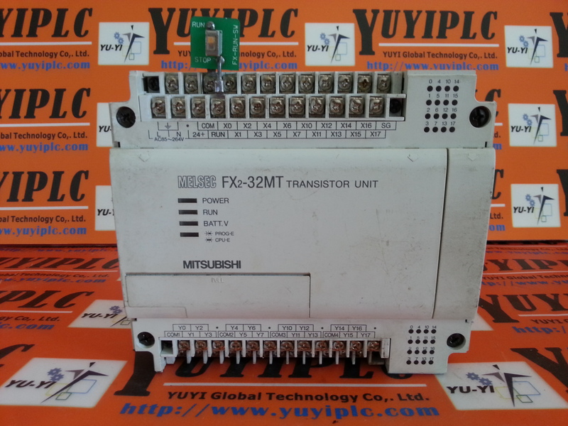 MITSUBISHI FX2-32MT PROGRAMMABLE CONTROLLER - 裕益科技自動化設備可程式編碼器PLC分散式控制系統DCS