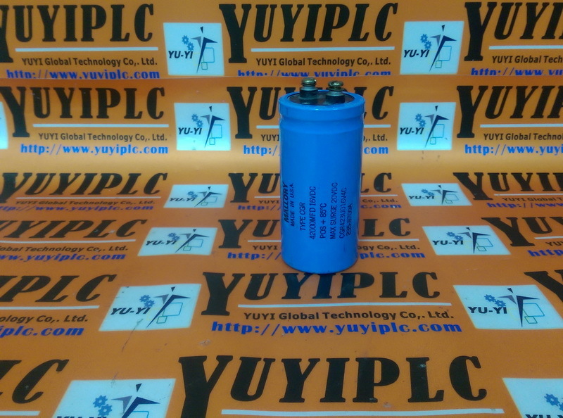 MALLORY 42000MFD 16VDC ELECTROLYTIC CAPACITOR - 裕益科技自動化設備可程式編碼器PLC分散式控制 ...