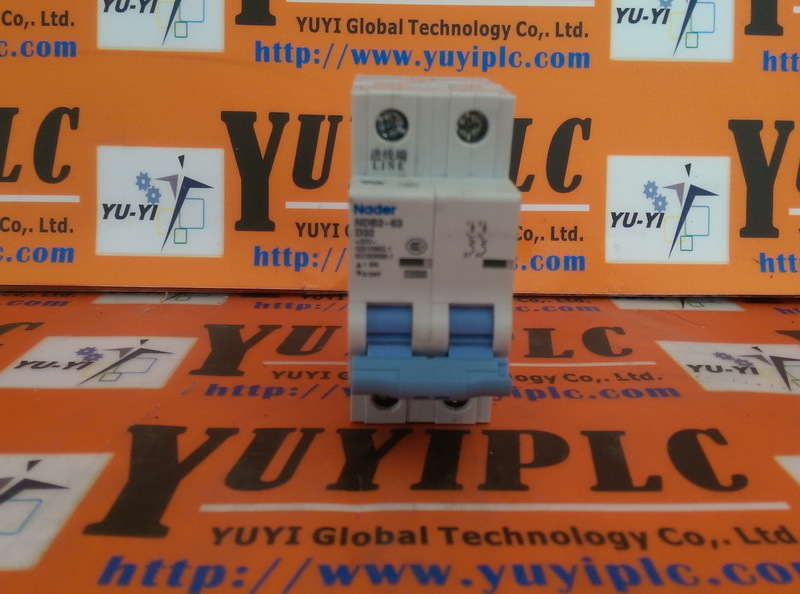 NADER NDB2-63 D32 OF CIRCUIT BREAKER - 裕益科技自動化設備可程式編碼器PLC分散式控制系統DCS