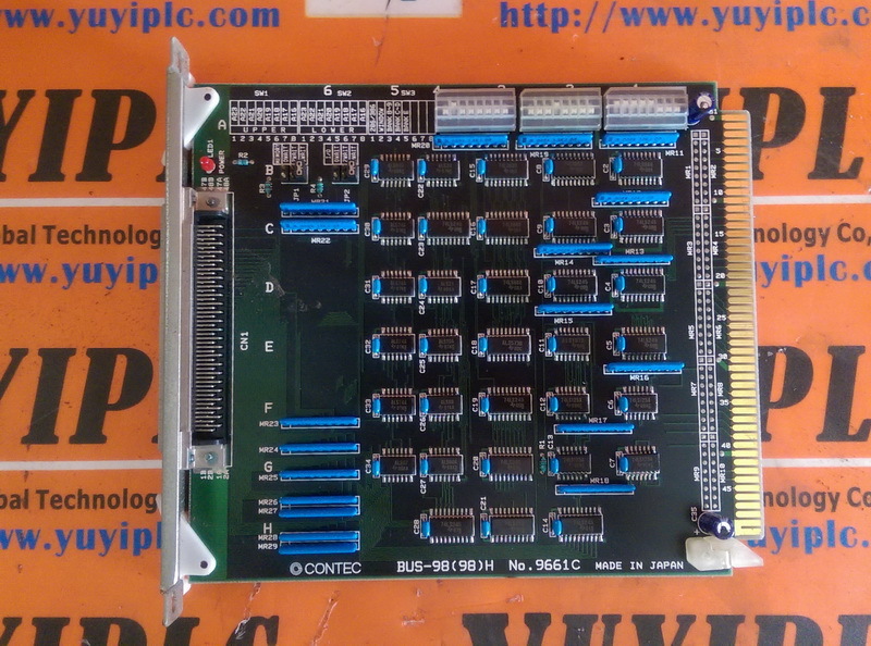 CONTEC BUS-98(98)H NO.9661C BOARD - 裕益科技自動化設備可程式編碼器PLC分散式控制系統DCS
