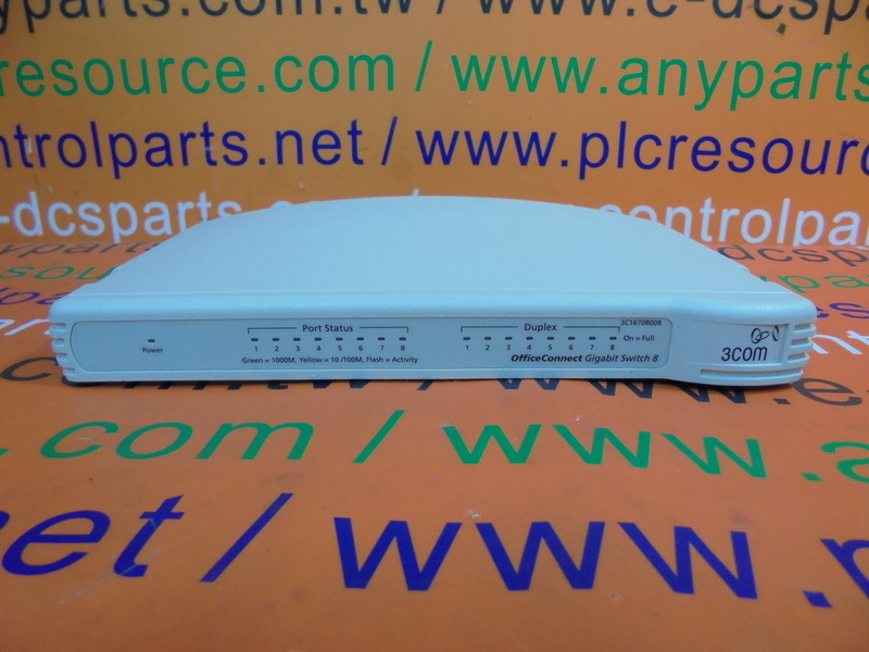3COM 3C1670800B OFFICE CONNECT GIGABIT SWITCH - PLC DCS SERVO Control ...