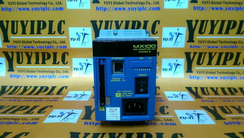 YOKOGAWA MX100-J-1M S1 MX100 DATA ACQUISITION UNIT - 裕益科技自動化設備可程式編碼器PLC ...
