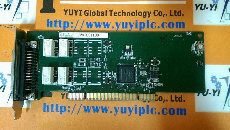 INTERFACE LPC-251100 PCI CONTROLLER CARD - 裕益科技自動化設備可程式編碼器PLC分散式控制系統DCS