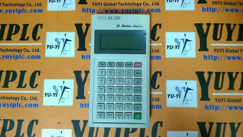 SHIHLIN AX-20P-E PROGRAMMING PANEL UNIT - PLC DCS SERVO Control MOTOR ...