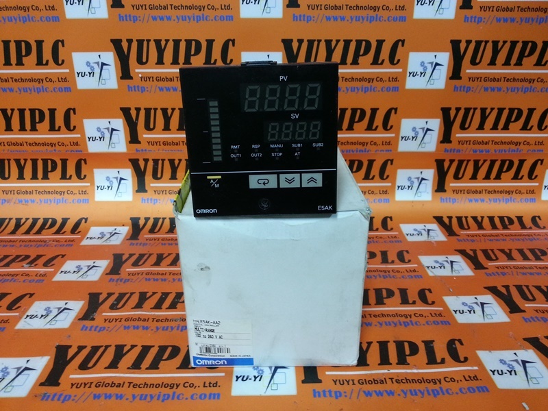 OMRON E5AK-AA2 DIGITAL CONTROLLER - 裕益科技自動化設備可程式編碼器PLC分散式控制系統DCS