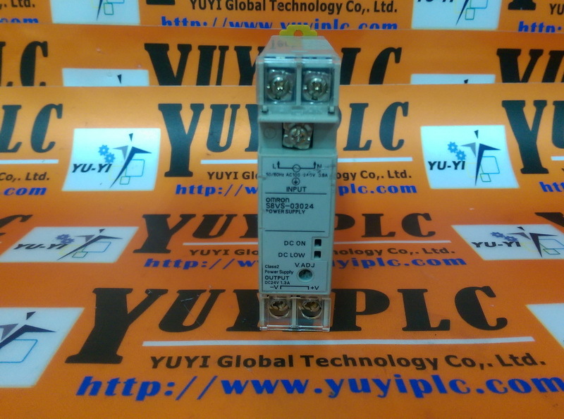 OMRON S8VS-03024 POWER SUPPLY - 裕益科技自動化設備可程式編碼器PLC分散式控制系統DCS