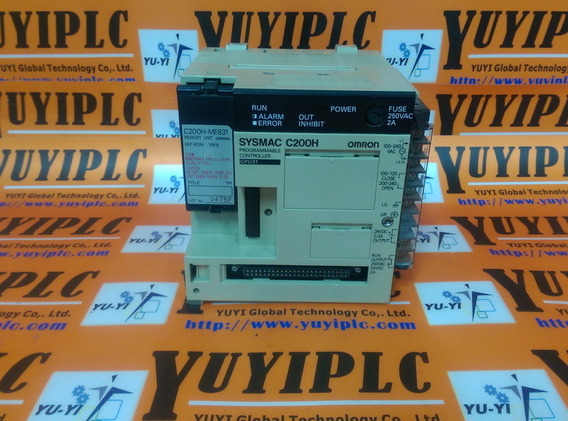 OMRON C200H-CPU31-E CPU UNIT - 裕益科技自動化設備可程式編碼器PLC分散式控制系統DCS