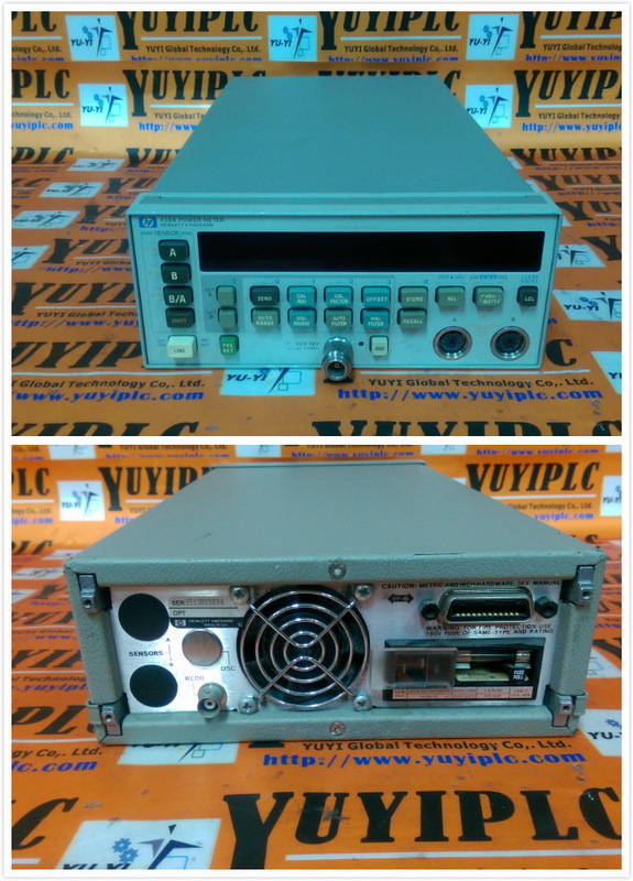 HP 438A 3513U05834 POWER METER - 裕益科技自動化設備可程式編碼器PLC分散式控制系統DCS