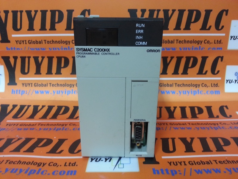 OMRON C200HX-CPU64 PROGRAMMABLE CONTROLLER MODULE - 裕益科技自動化設備可程式編碼器PLC分散式控制系統DCS