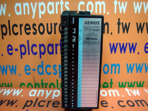 GENIUS/GE FANUC BLOCK CAT No. IC660BBD022 Electr. Asm. IC660EBD020R Term. Asm. IC660TBD022K - 裕益 ...