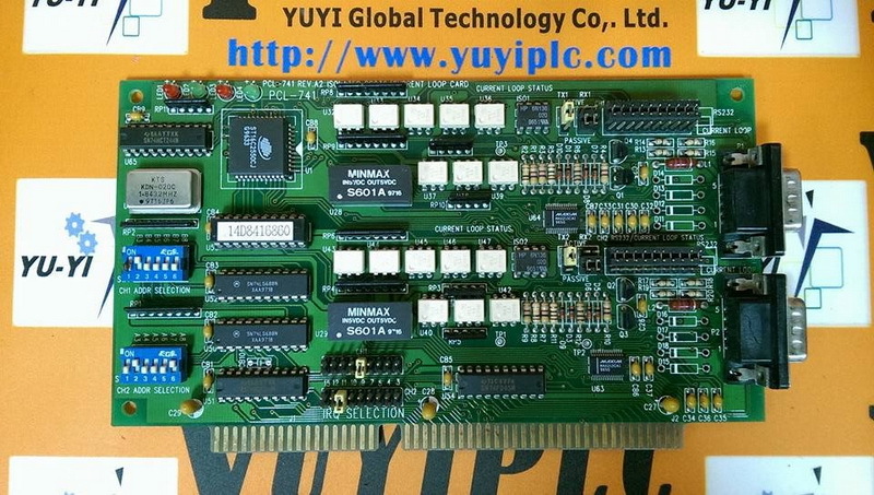 ADVANTECH PCL-741 2-PORT RS232 COMMUNICATION CARD - 裕益科技自動化設備可程式編碼器PLC ...