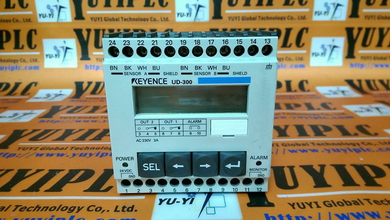 KEYENCE UD-300 ULTRASONIC DISPLACEMENT SENSOR - PLC DCS SERVO Control ...