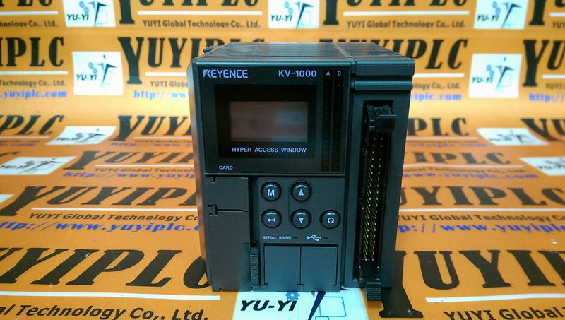 KEYENCE KV-1000 PLC CPU MODULE - 裕益科技自動化設備可程式編碼器PLC分散式控制系統DCS