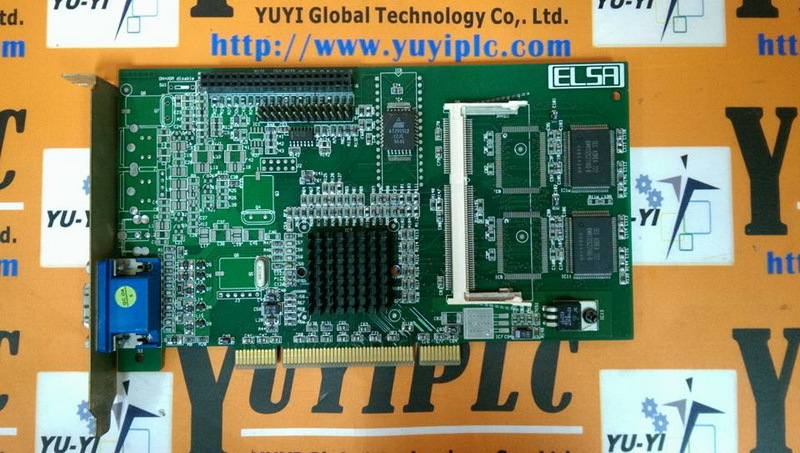 ELSA GLORIA SYNERGY-P8 PCI VIDEO CARD - 裕益科技自動化設備可程式編碼器PLC分散式控制系統DCS