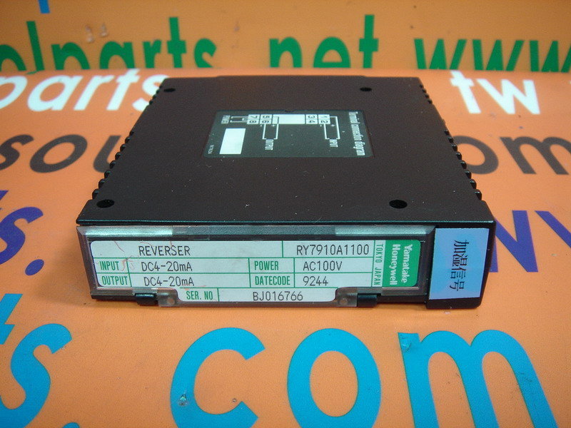 YAMATAKE-HONEYWELL RY7910A1100 - 裕益科技自動化設備可程式編碼器PLC分散式控制系統DCS